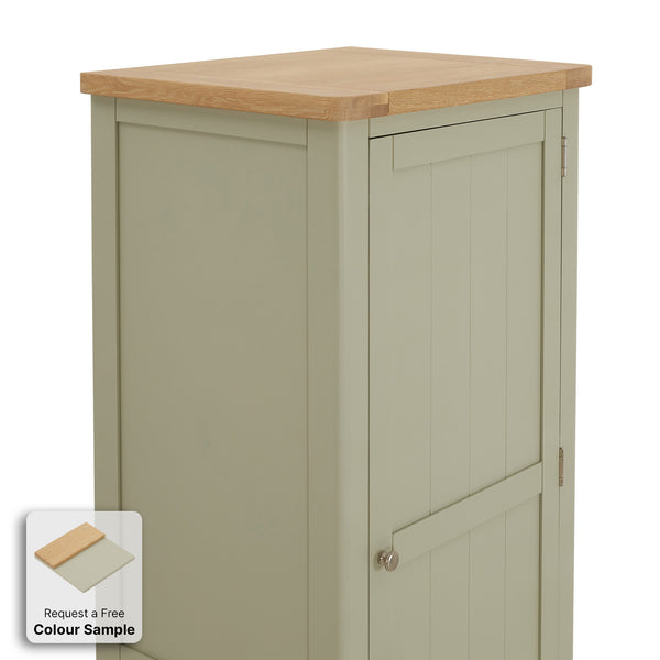 Micah Kitchen Storage Pantry Cupboard - Sage Green | Larders Direct ...