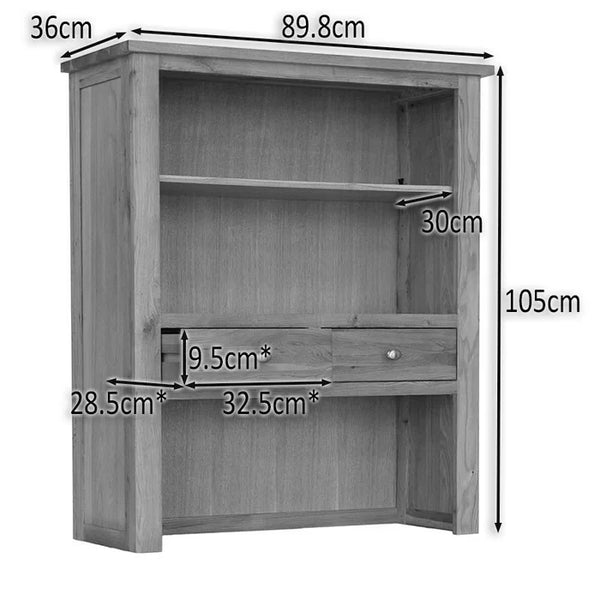 Coco Kitchen Storage Pantry Cupboard - Brown | Larders Direct - Larders ...