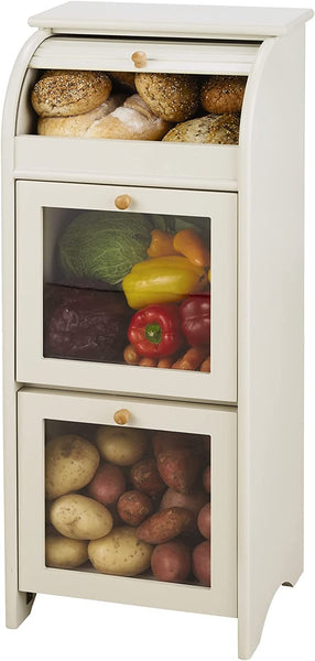 Finley Pantry Cupboard - Putty Grey | Larders Direct - Larders Direct